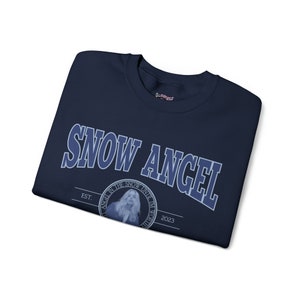 Collegiate-style Snow Angel Sweatshirt, Renee Rapp Sweatshirt, Renee ...