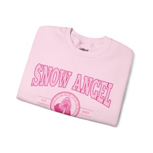 Collegiate-style Snow Angel Sweatshirt, Renee Rapp Sweatshirt, Renee ...