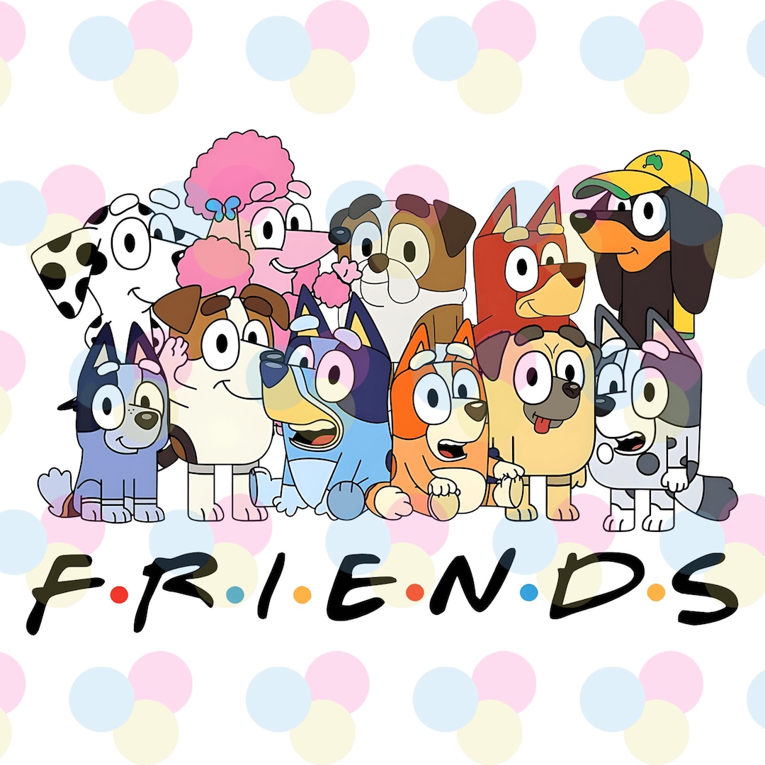 Amigos Bluey png Amigos Bluey png Amigos Bluey png Amigos - Etsy México