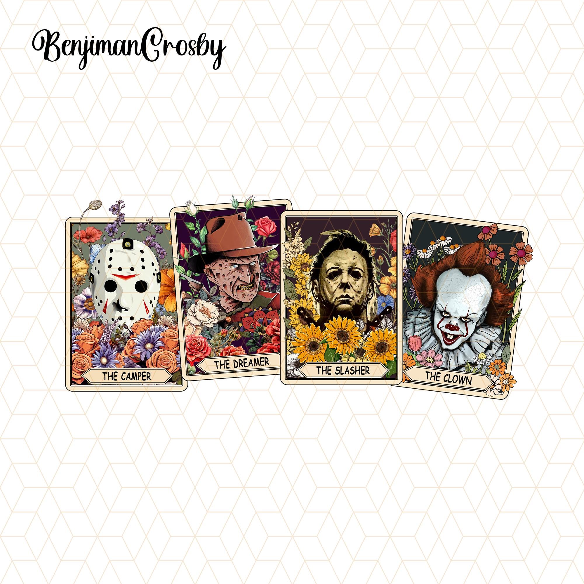 Halloween Horror Tarot Cards Png, Horror Tarot Card Png, Horror ...