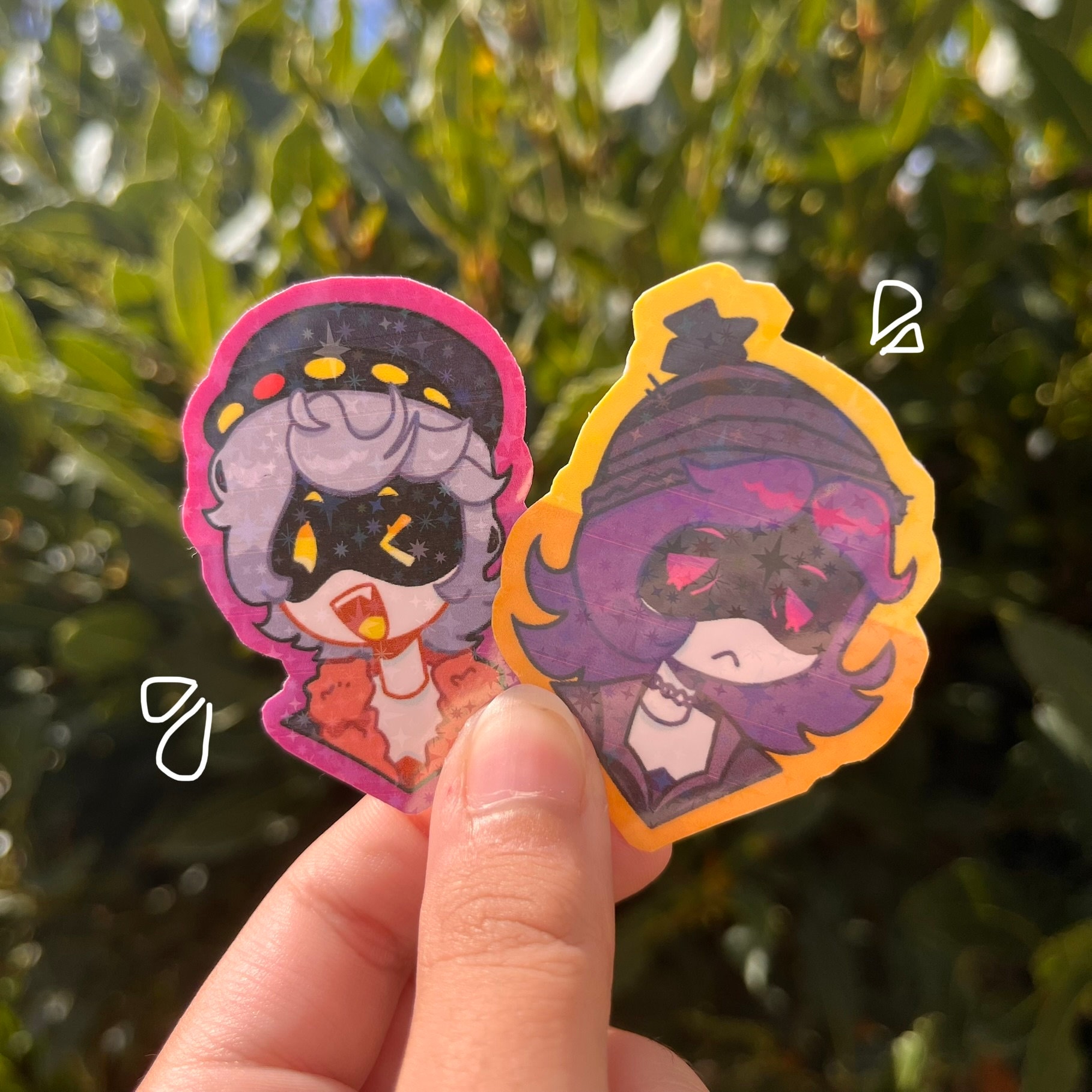 Murder Drones N and Uzi Stickers Waterproof Sticker - Etsy Ireland