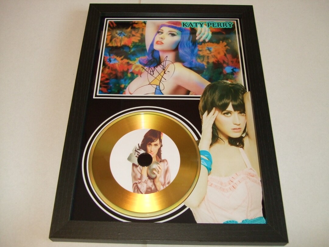 Katy Perry Signed Mount Framed - Etsy