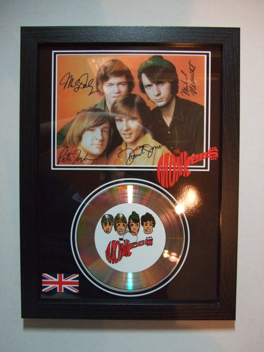 The Monkees Signed Mount Framed - Etsy