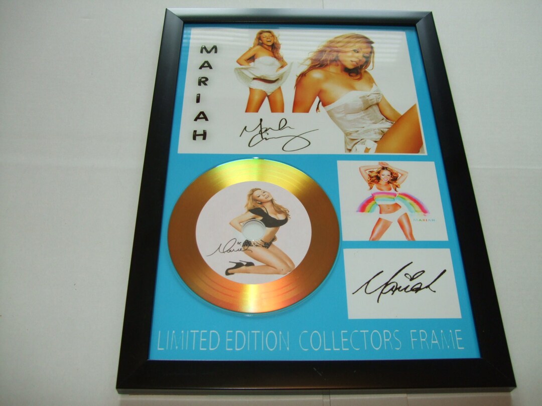 Mariah Carey Signed Mount Framed - Etsy
