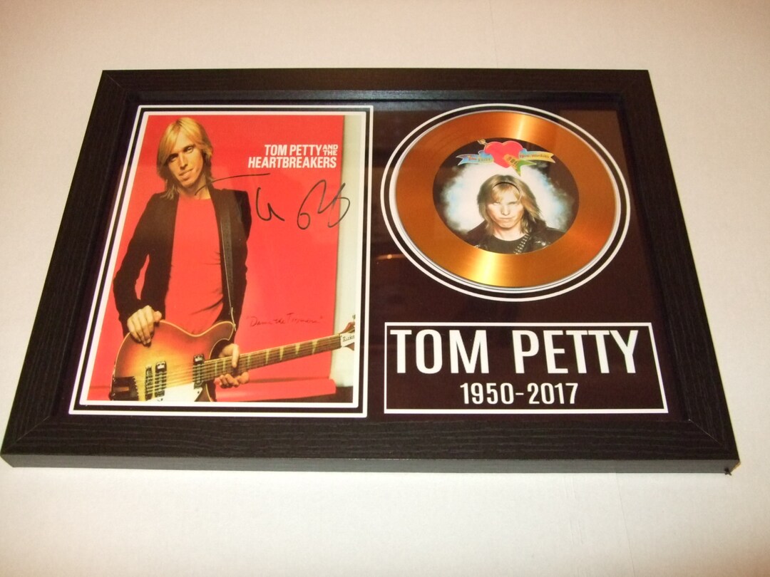 Tom Petty Signed Mount Framed - Etsy