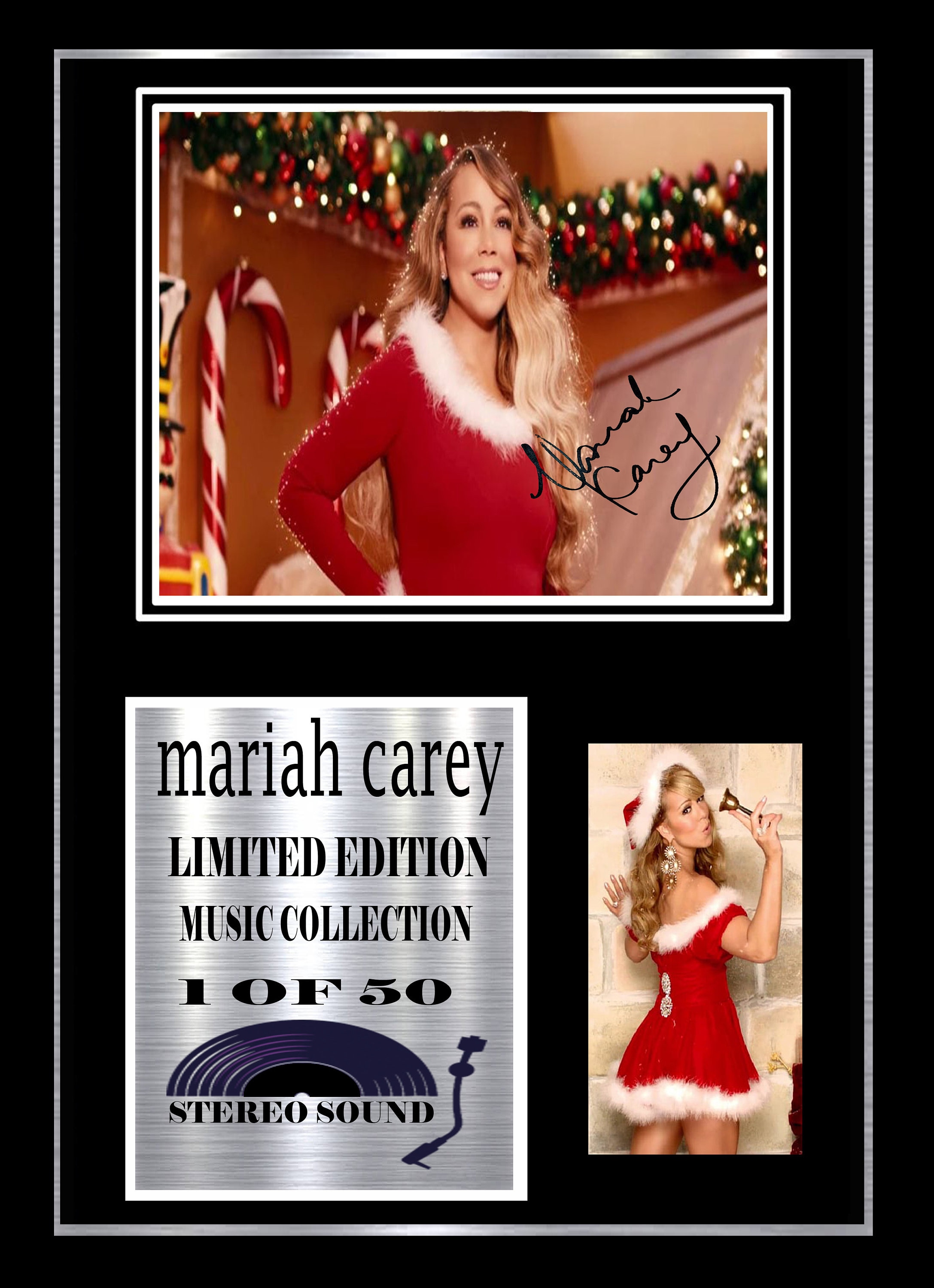 MARIAH CAREY Signed Mount - Etsy