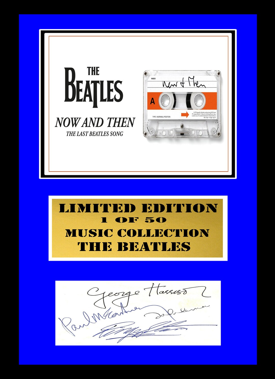 The Beatles Signed Mount - Etsy