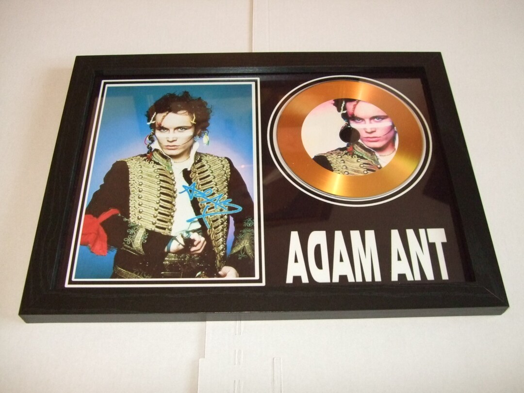Adam Ant Signed Mount Framed - Etsy