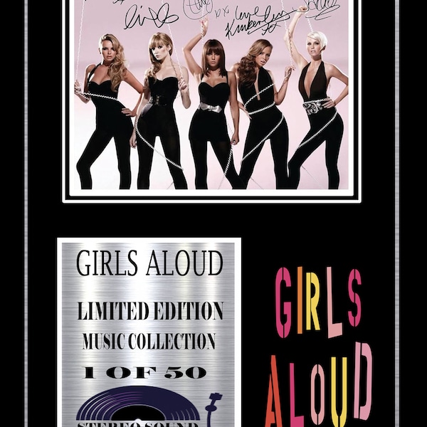 Girls Aloud Poster - Etsy UK