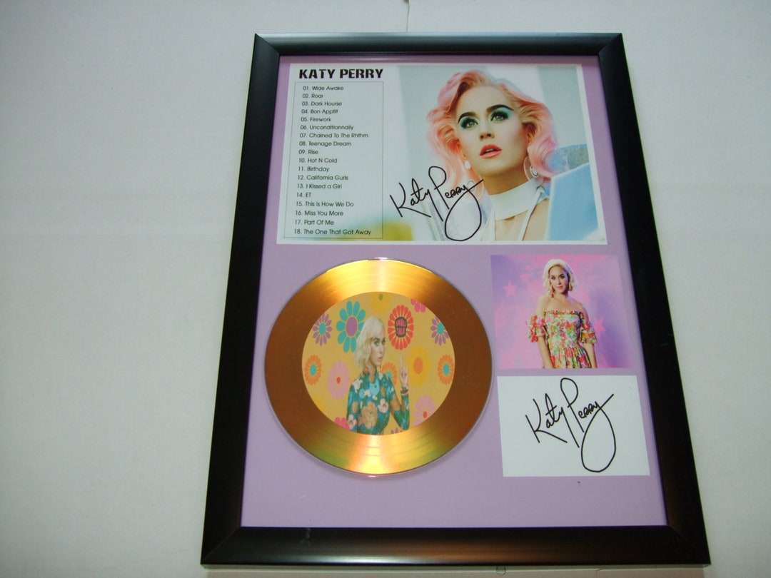 Katy Perry Signed Mount Framed - Etsy