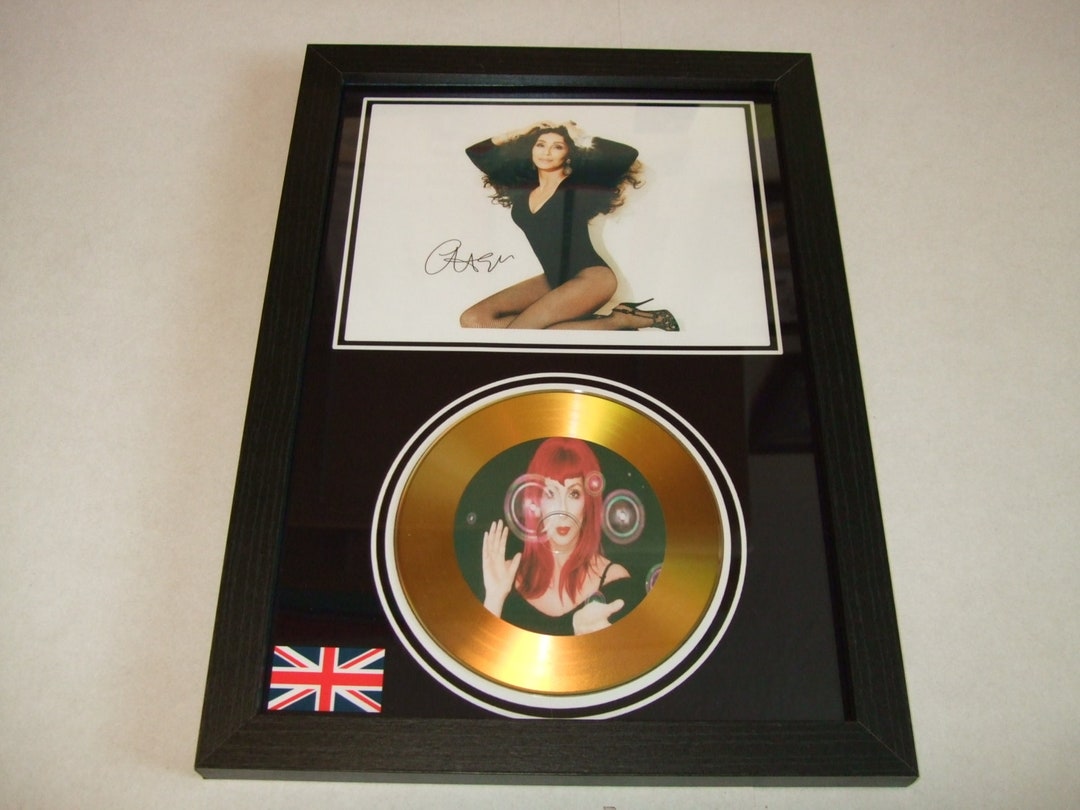 Cher Signed Mount Framed - Etsy