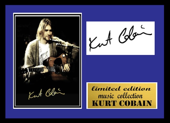 Kurt Cobain Autograph