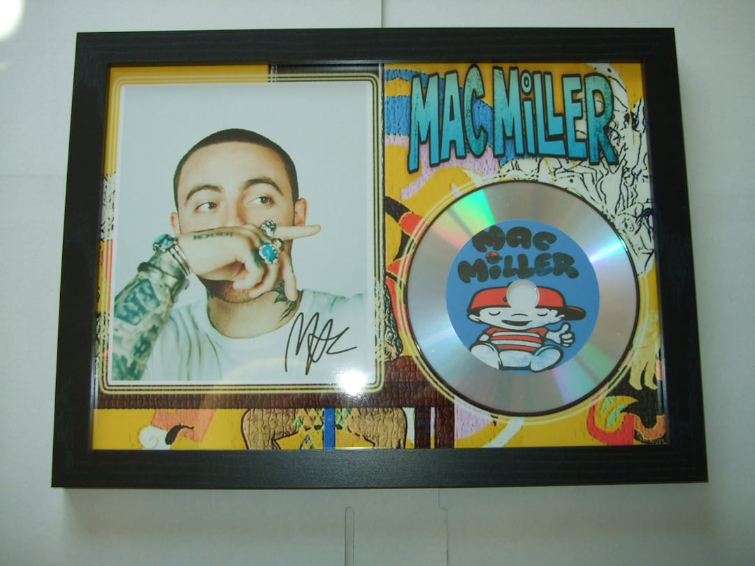 Mac Miller Signed Mount Framed - Etsy