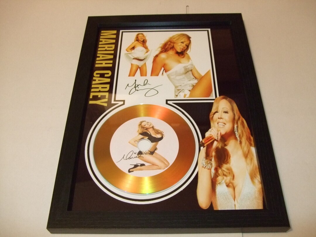 Mariah Carey Signed Mount Framed - Etsy