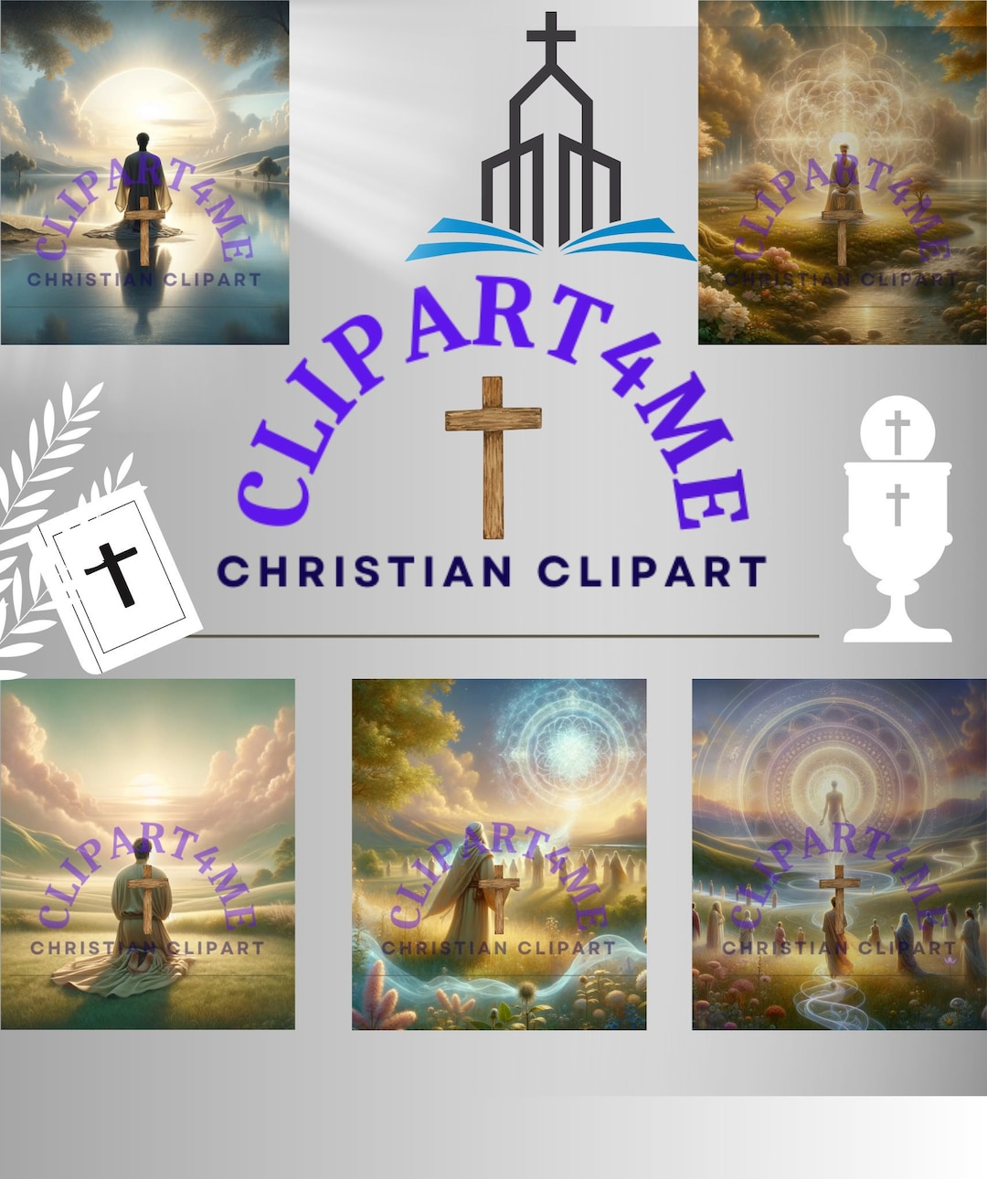 Spiritual Divine Realm Graphics: Ethereal Landscapes & Heavenly Glow ...