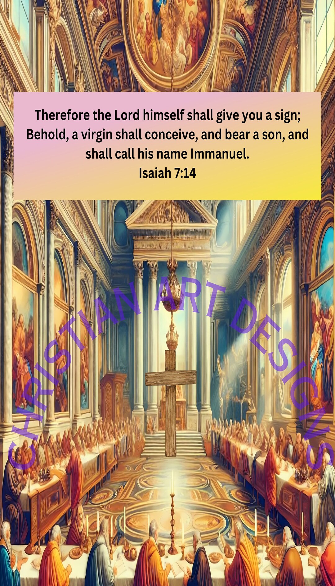 Isaiah's Prophecy: Divine Oil Painting for Home & Office Décor - Etsy