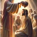 Biblical Art Print - King Saul Anointed by Samuel - High Resolution ...