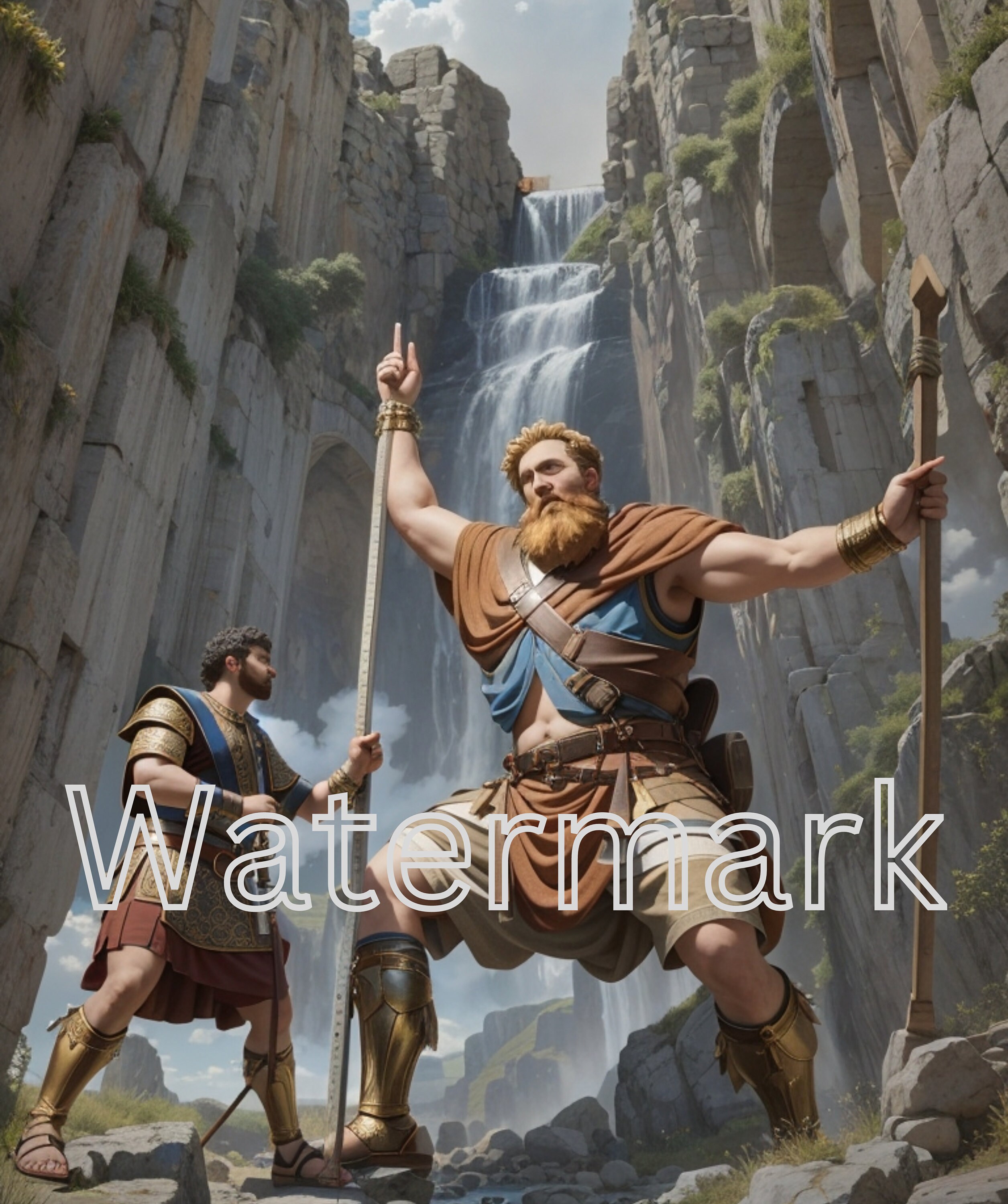 Epic David and Goliath Clipart: Inspiring Graphic Art - Etsy