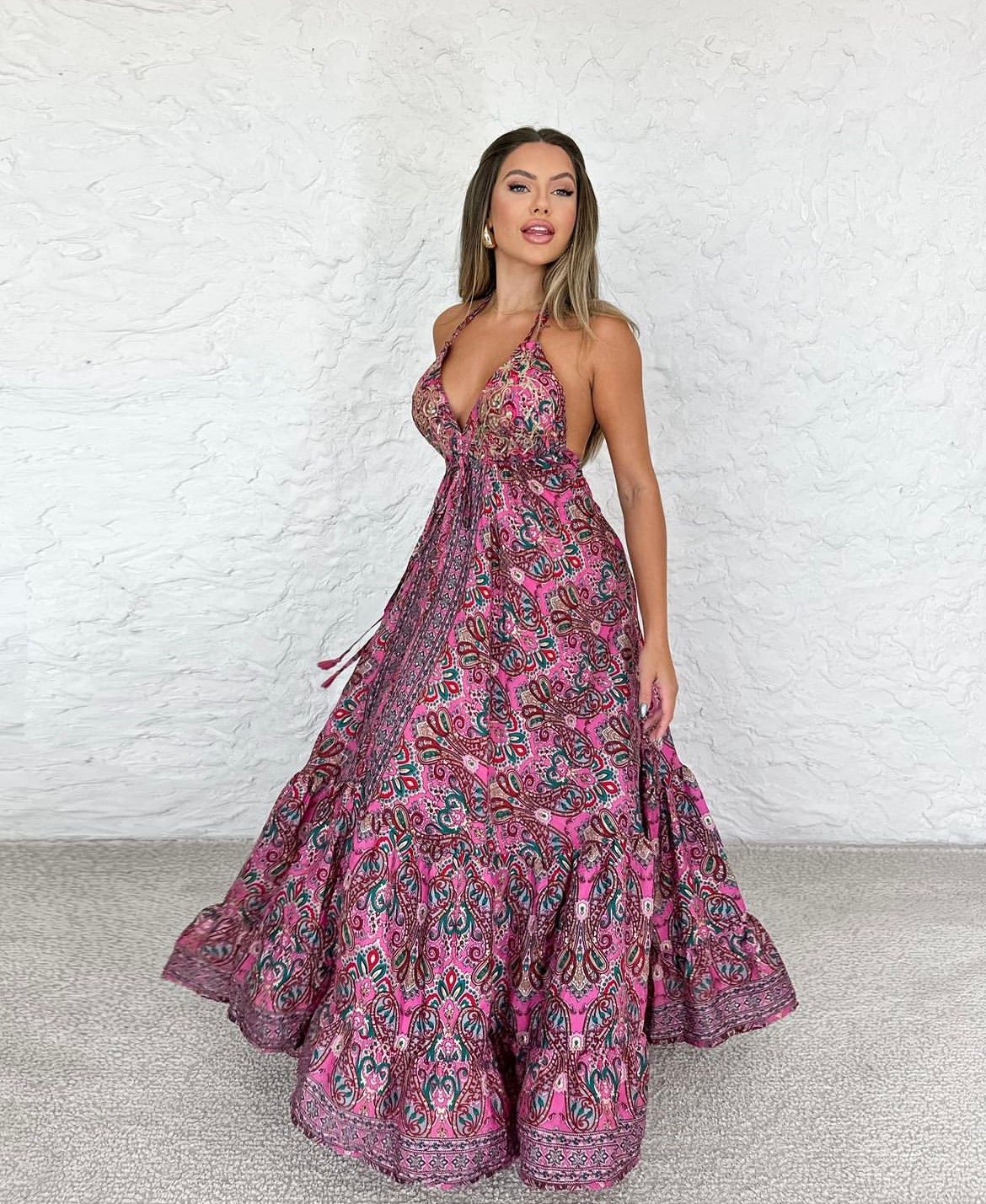 Bohemian Long Dress/hippie Outfits/women Dress/festival Clothing/gypsy ...