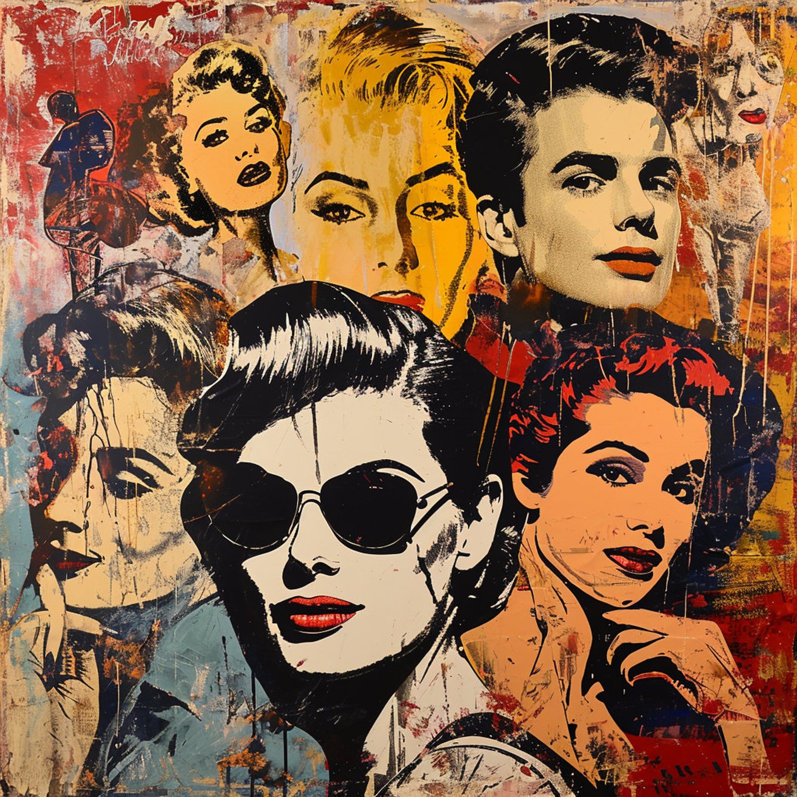 Pop Art Reference Images to Inspire Your Creativity. - Etsy