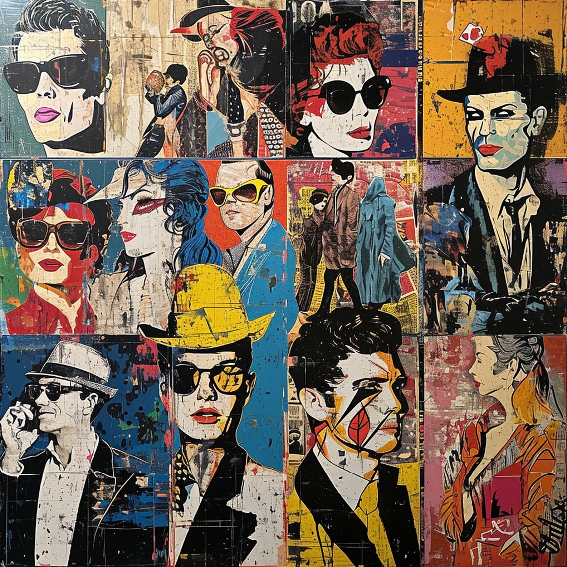 Pop Art Reference Images to Inspire Your Creativity. - Etsy