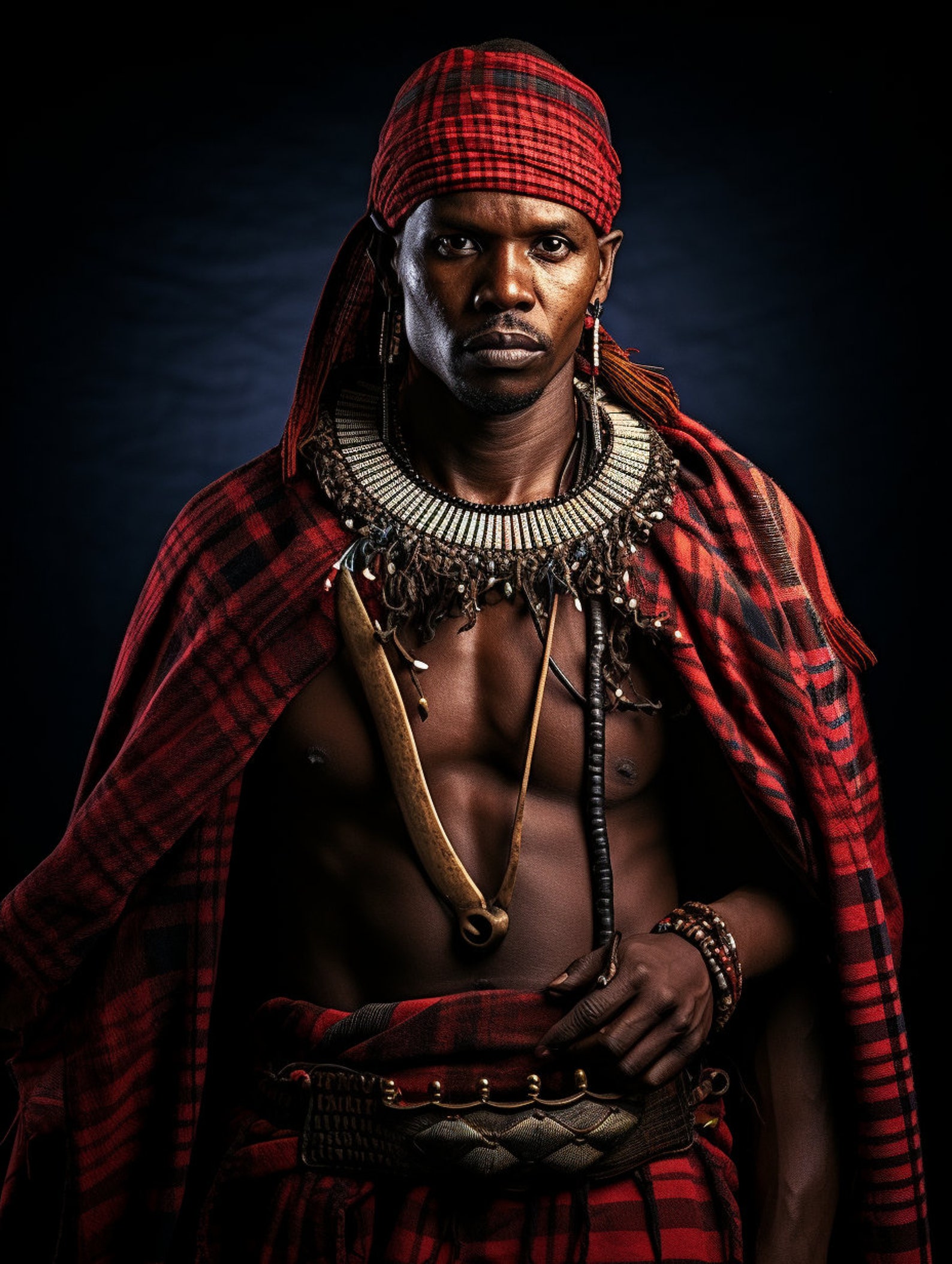 Regal African Warriors and Queens - Etsy