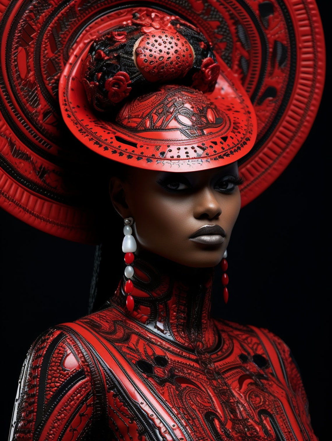 Regal African Warriors and Queens - Etsy