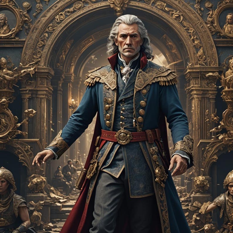 Historical Figures Reimagined: A Modern Reinterpretation of a Famous ...