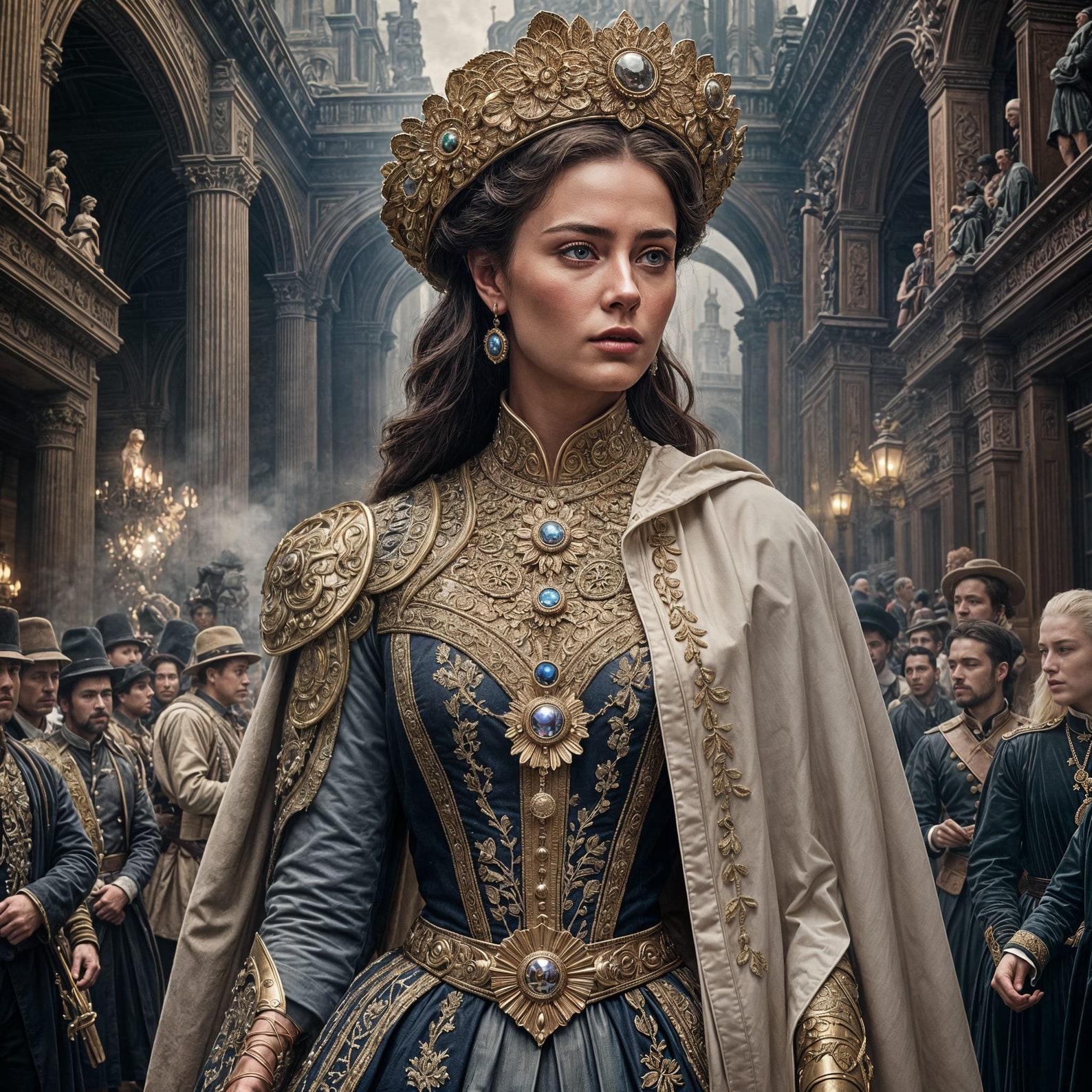 Historical Figures Reimagined: A Modern Reinterpretation of a Famous ...