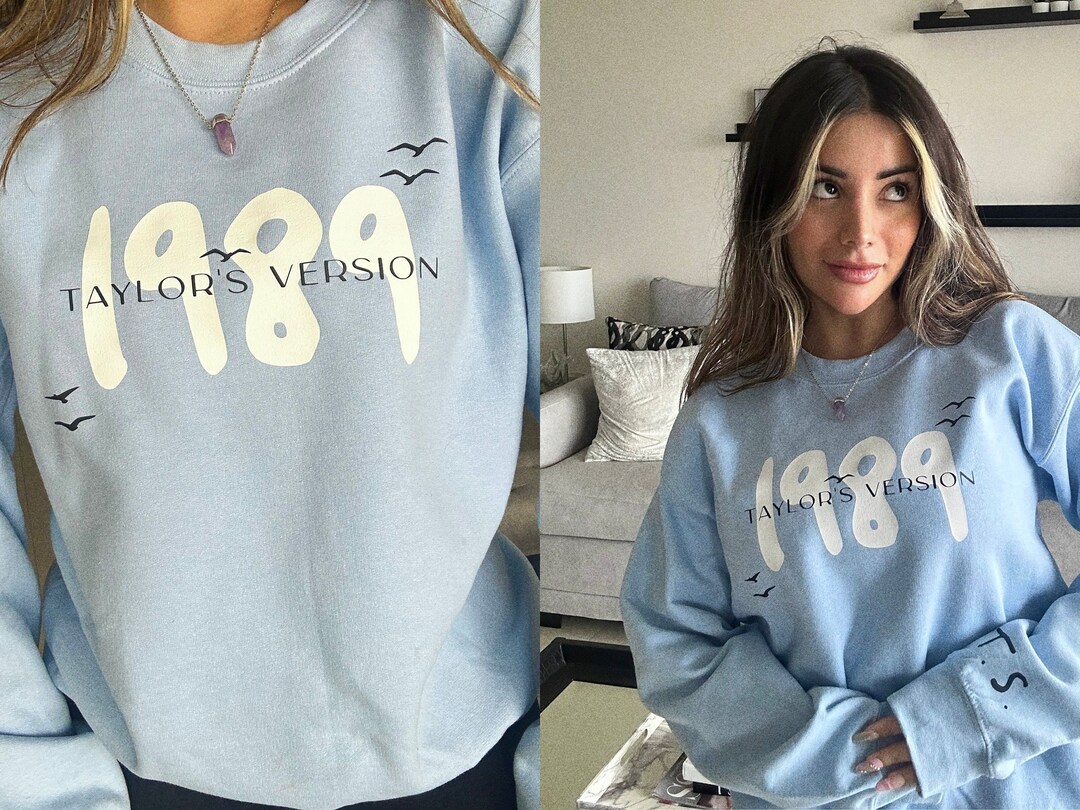 1989 TV Taylor Crewneck Top 1989 Crew Anniversary Gifts - Etsy