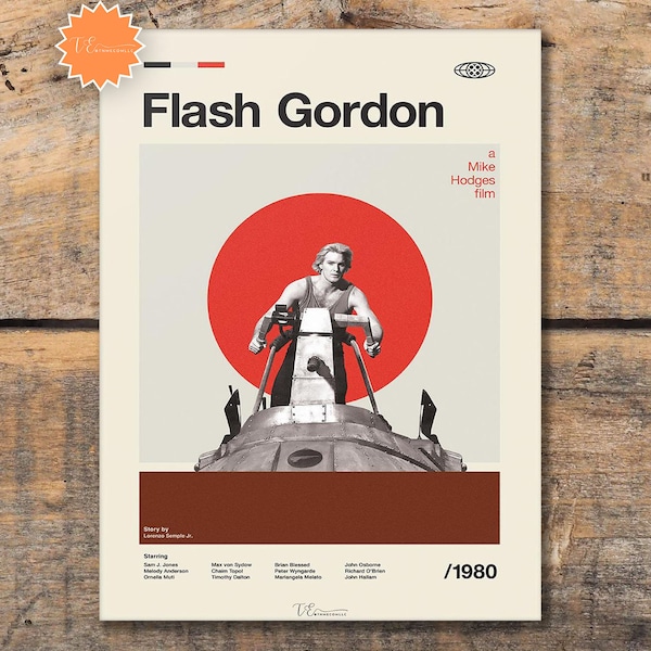 Flash Gordon Poster - Etsy