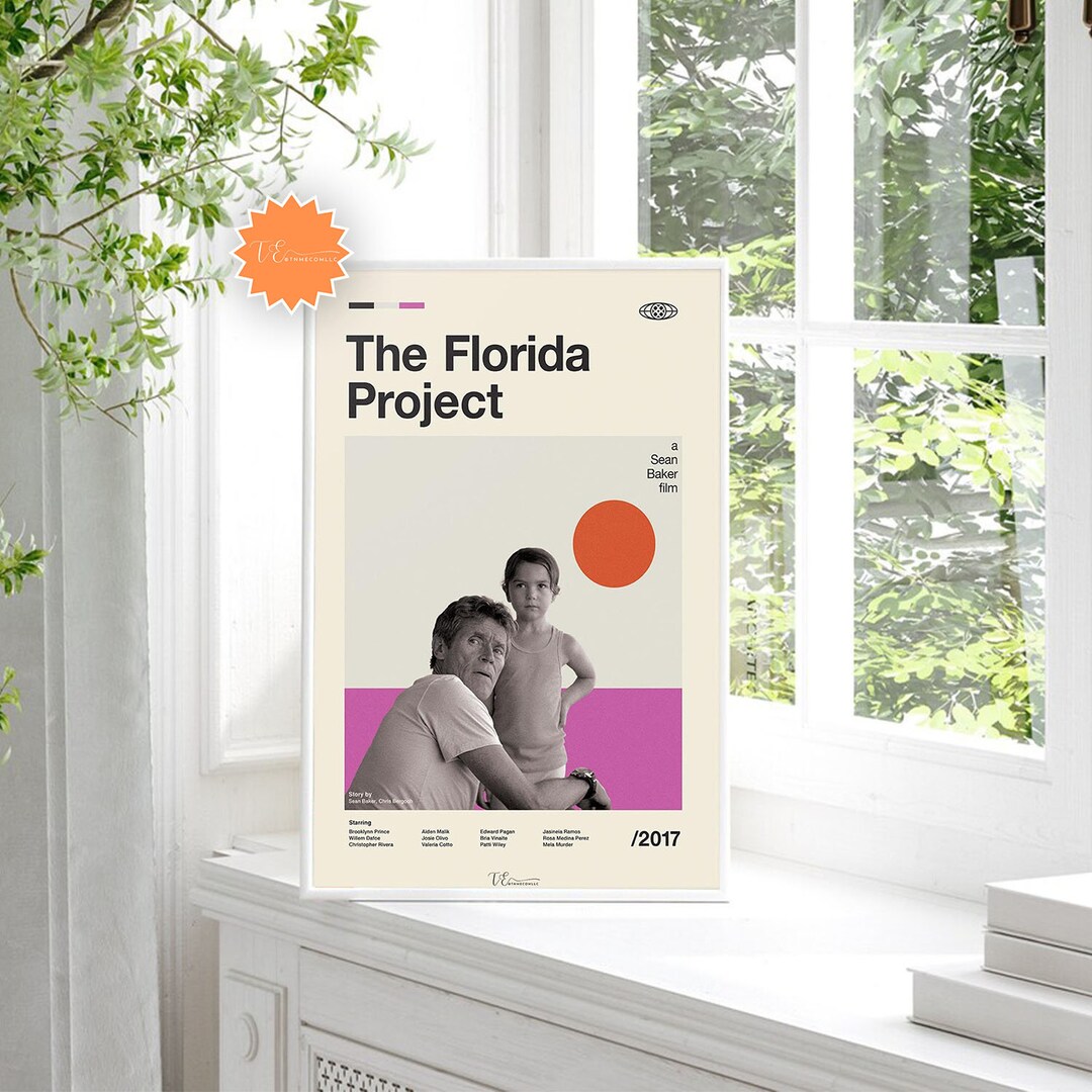The Florida Project Movie Poster the Florida Project Prints - Etsy