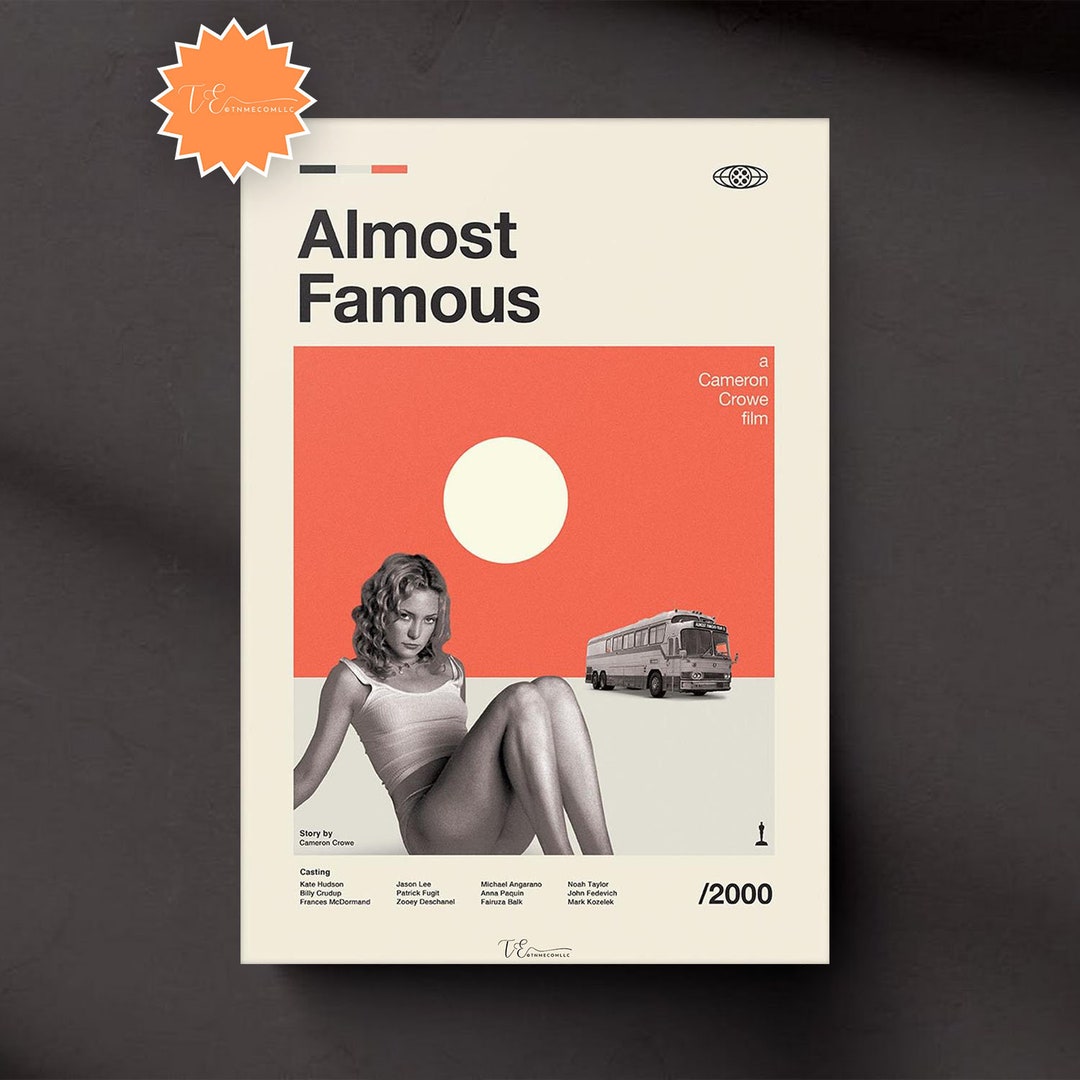 Almost Famous Movie Poster Almost Famous Movie Prints Film - Etsy Almost Famous Movie Poster Almost Famous Movie Prints Film - Etsy