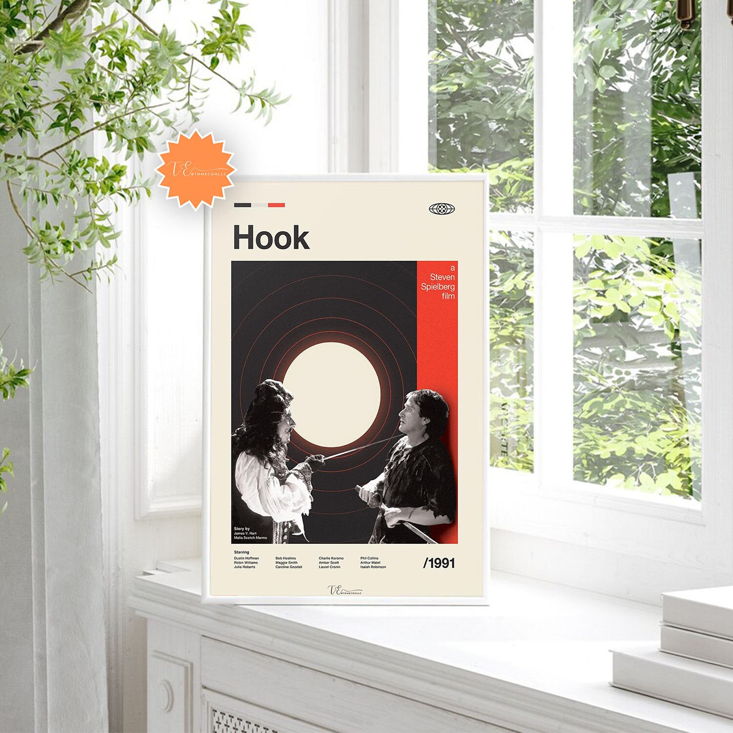 Robin Williams Hook Poster