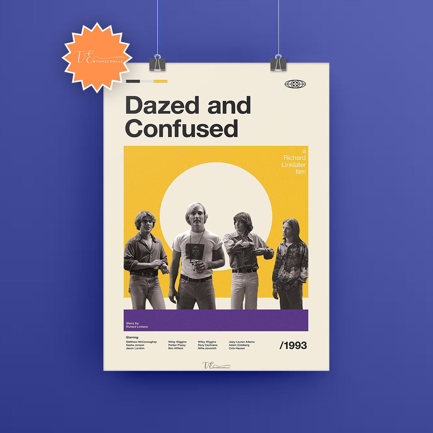 Dazed And Confused Matthew Mcconaughey Poster