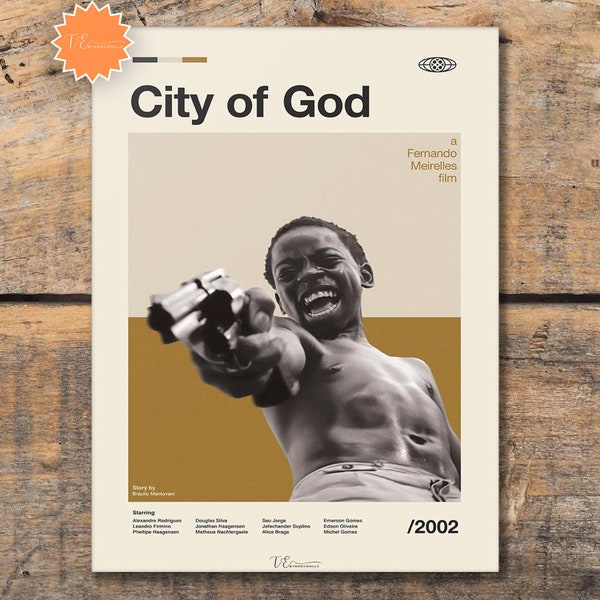 City of God Movie Poster - Etsy