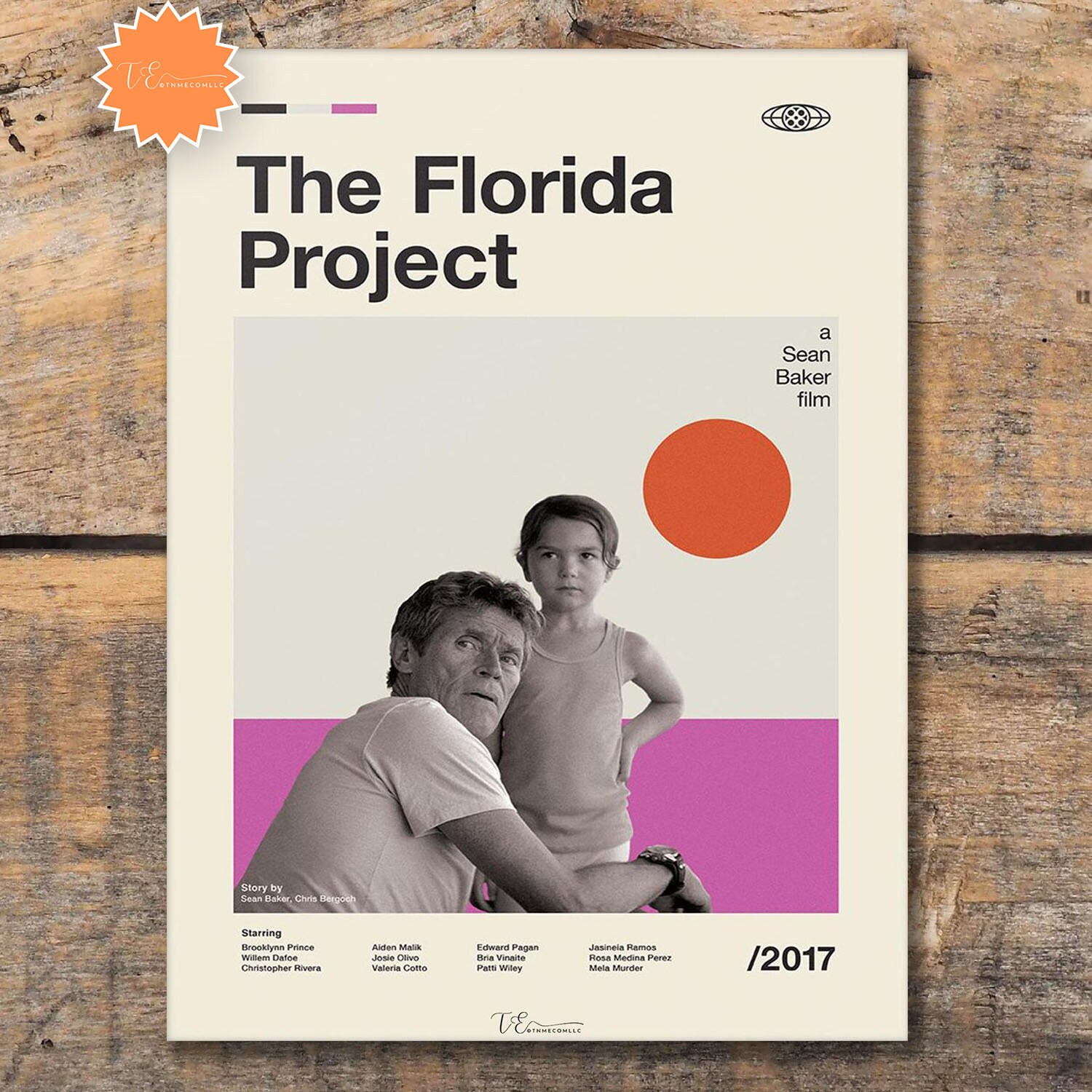 The Florida Project Movie Poster the Florida Project Prints - Etsy