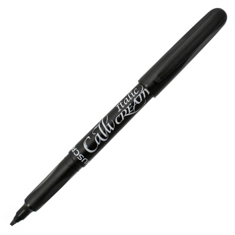Callicreative Manuscript Italic Calligraphy Black Fine Medium Broad ...