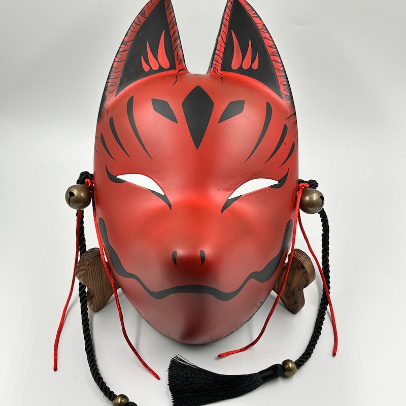 Japanese Kitsune Mask - Etsy
