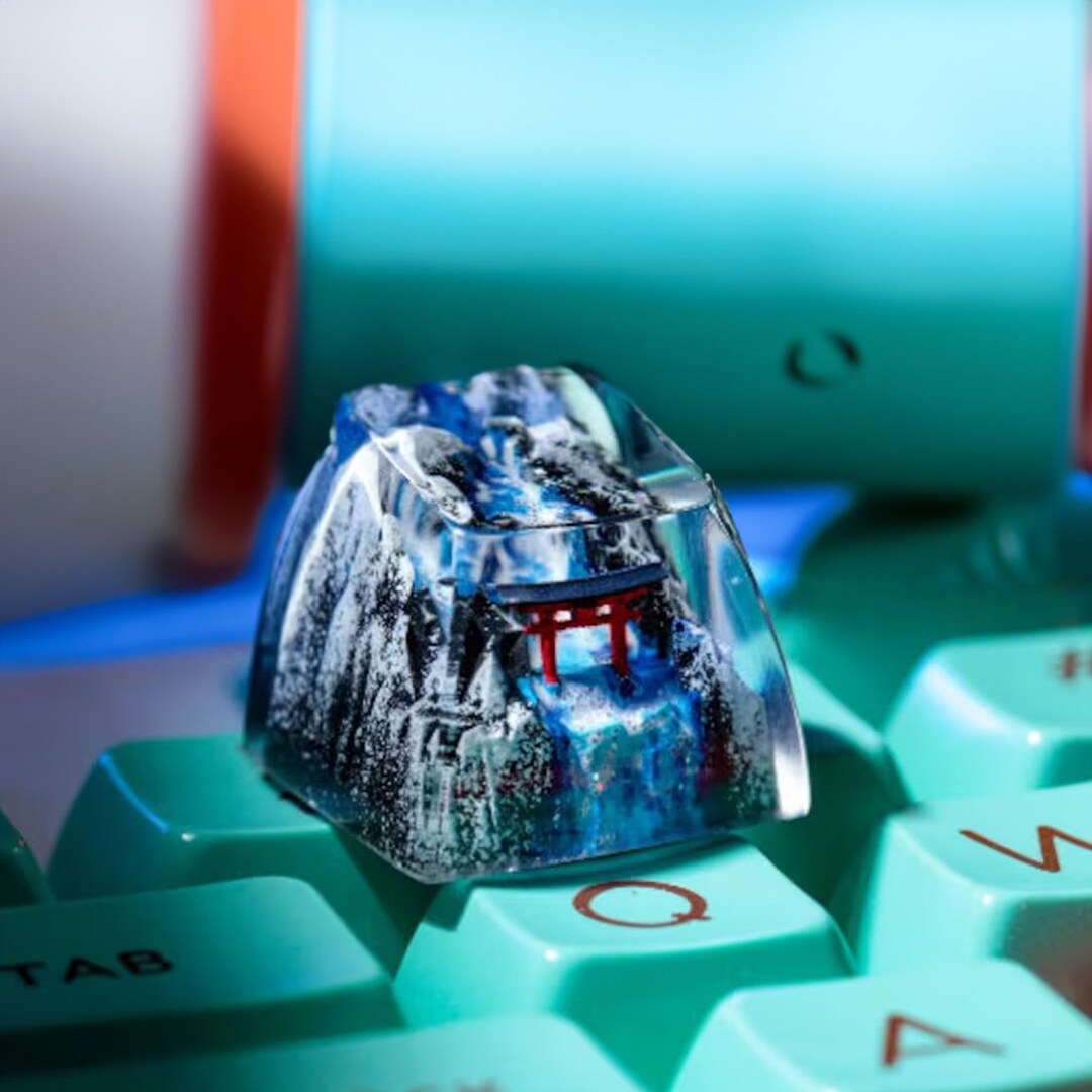 Torii Gate Artisan Keycap Japanese Keycaps Artisan Resin - Etsy