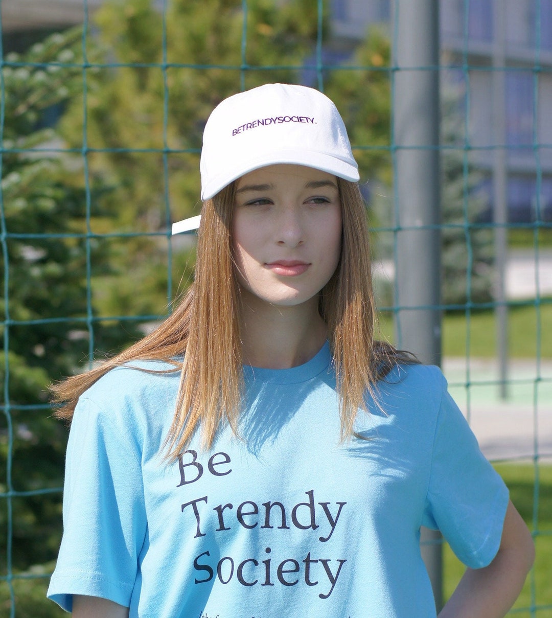 White Hat for Teens Baseball Cap Embroidery Cap All Season - Etsy