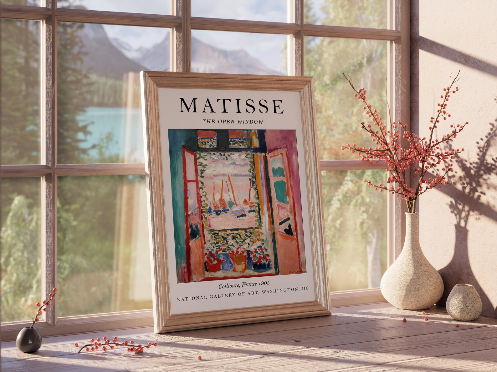 Matisse Open Window Instant Download, Matisse Landscape Instant ...