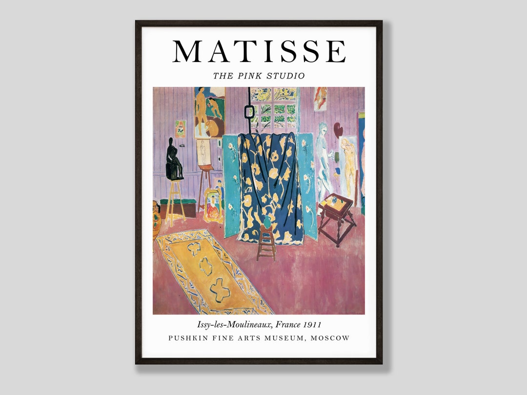 Matisse Pink Studio Instant Download, Matisse Landscape Instant ...