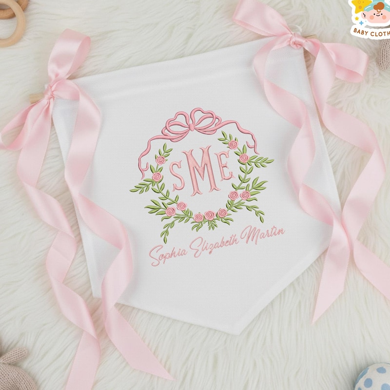 Girl Name Banner Hospital - Etsy