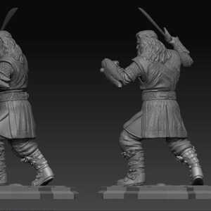 Thorin Oakenshield Lotr 3D Print Stl File - Etsy
