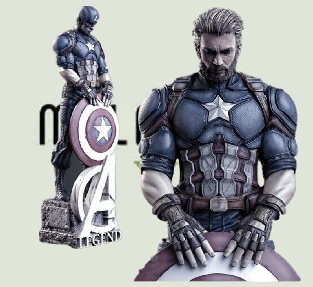 Captain America Avengers 3D Print Stl Files High Quality - Etsy Canada