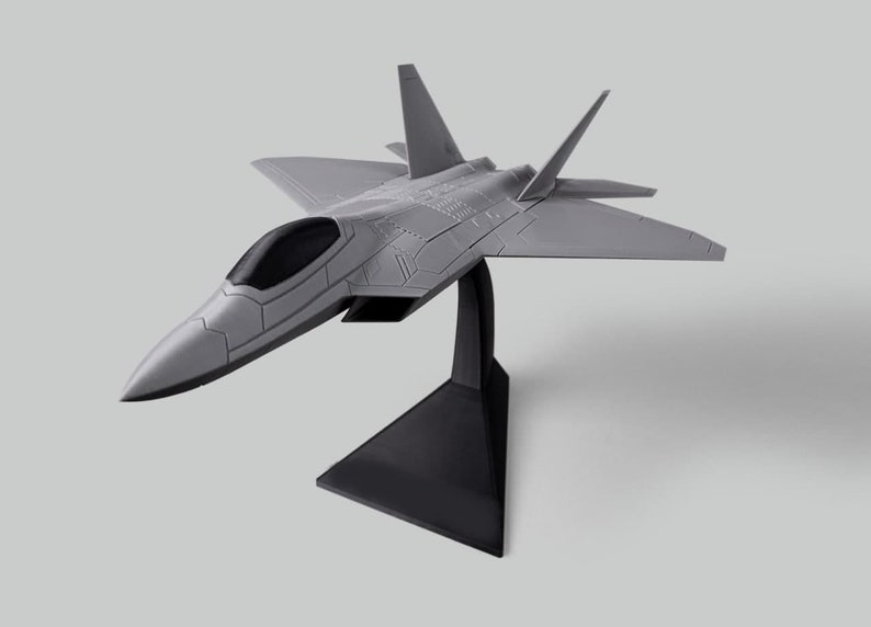 Lockheed Martin F-22 Raptor Fighter 3D Print Stl File - Etsy Australia
