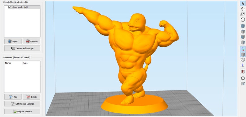 Pokemon Ultra Swole Pack 7 Models Bulbasaur Charmander Dugtrio Squirtle ...