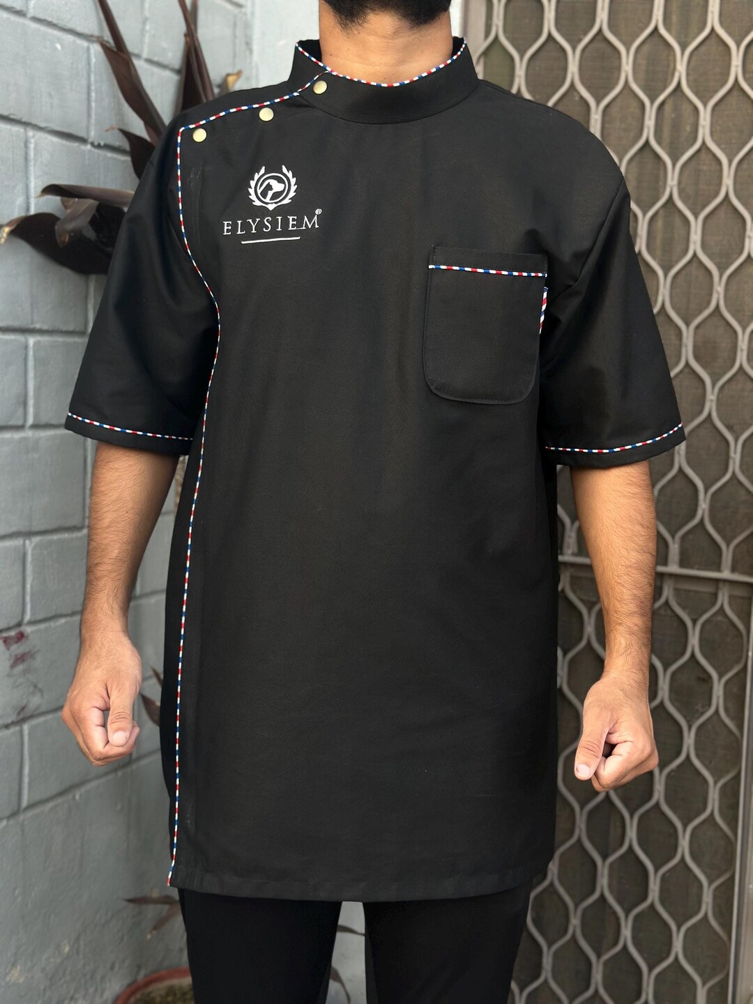 Custom Barber Smock: Tailored Hairdressing Stylist Jacket - Etsy
