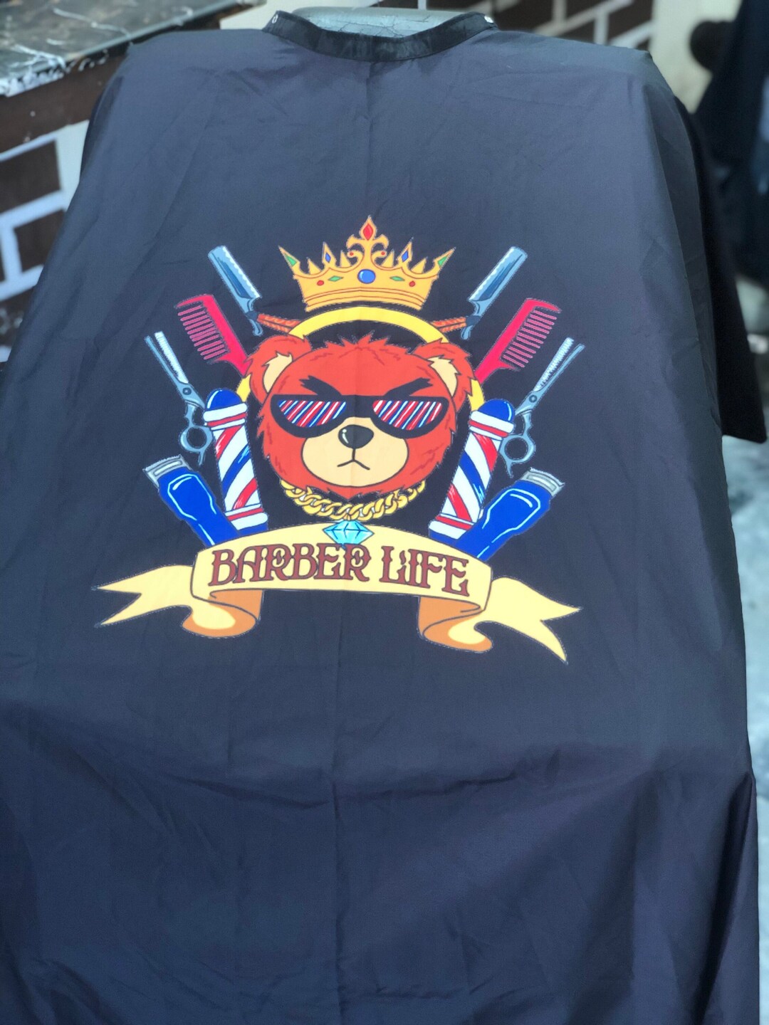 Personalized Hairdressing Cape With Your Logo-sublimation Capes-hair ...